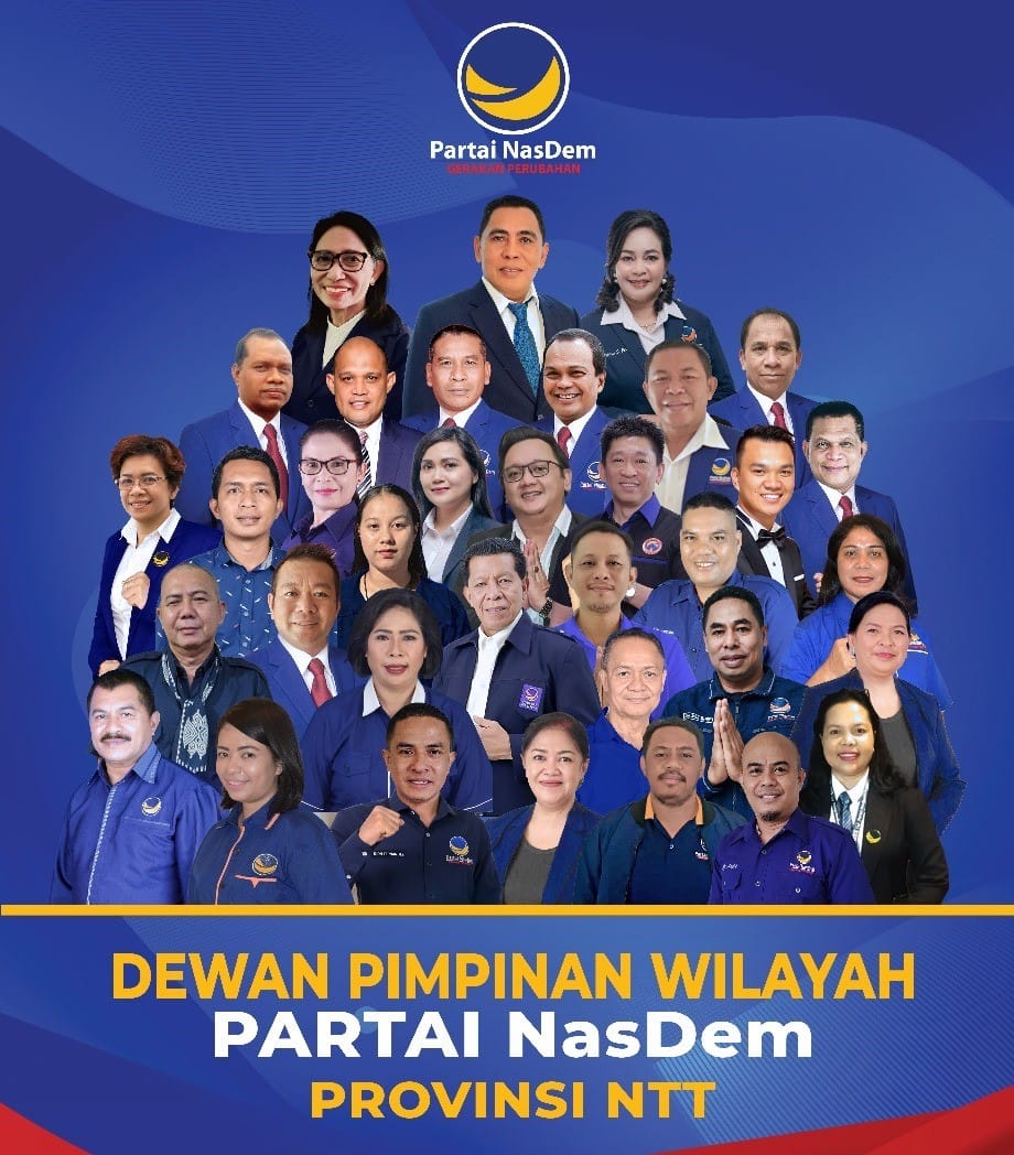 Edi Endi Ketua DPW Nasdem NTT, Christian Rotok Jadi Ketua Dewan Pakar ...